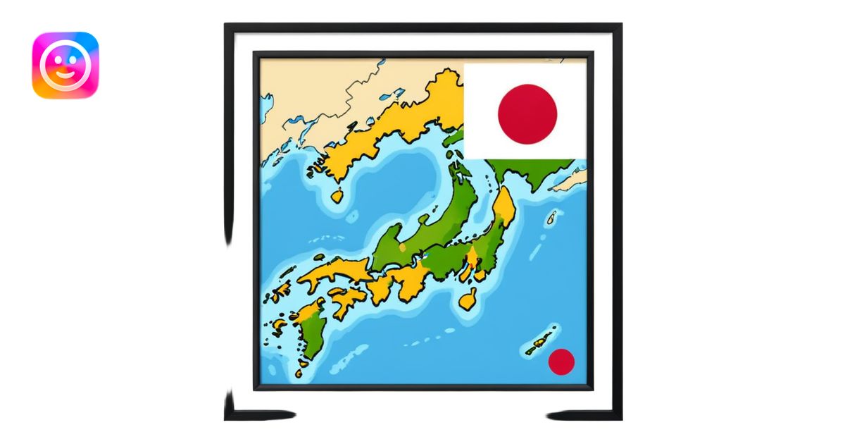 japan county map emoji | AI Emoji Generator