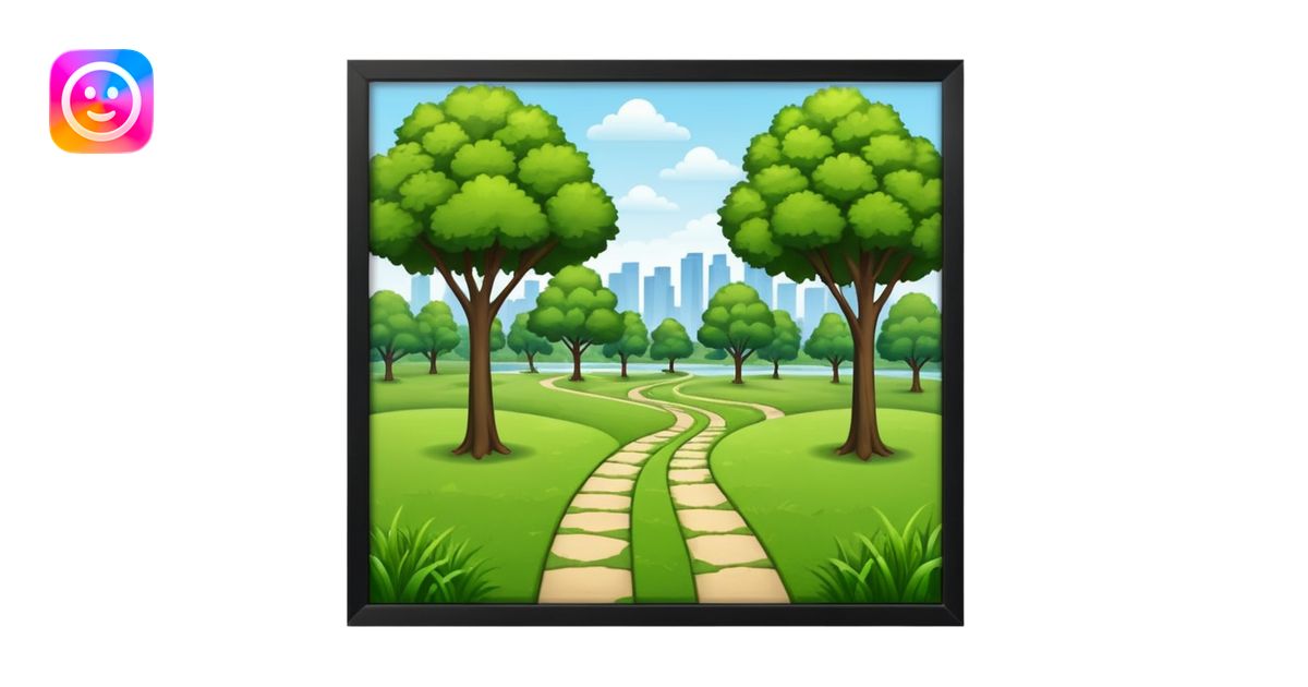A local park emoji | AI Emoji Generator