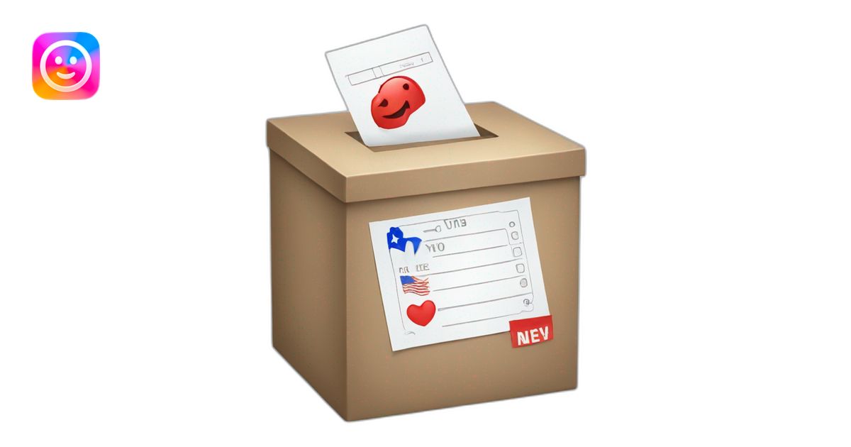 voting ballot emoji | AI Emoji Generator