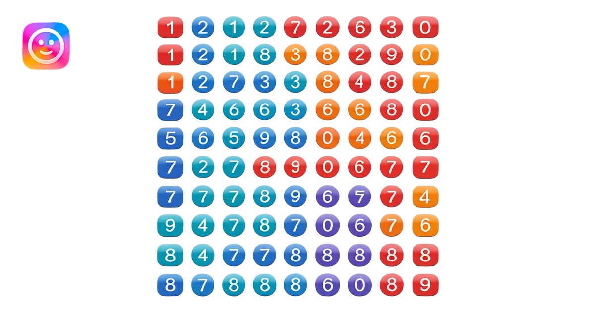 maths sequence emoji | AI Emoji Generator