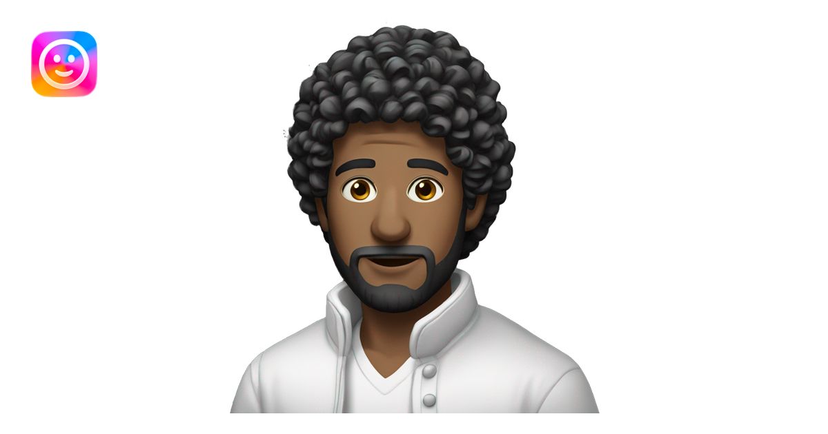 one man in white emoji | AI Emoji Generator