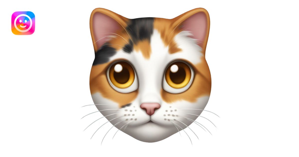 Calico cat emoji | AI Emoji Generator