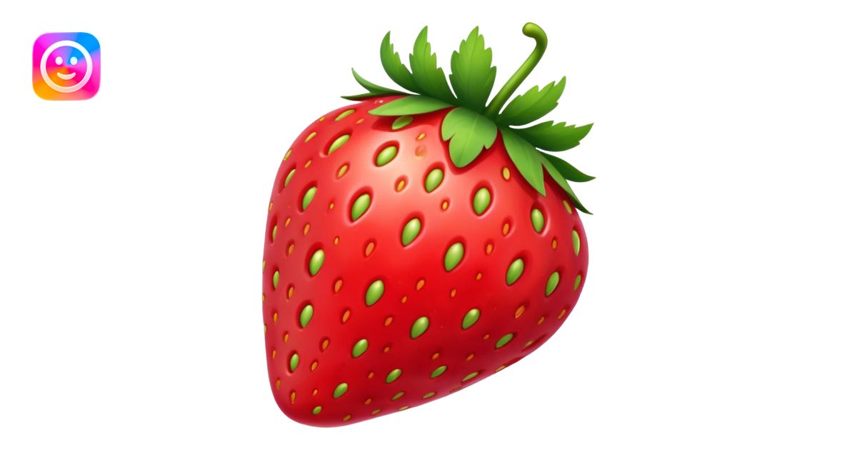 Morango emoji | AI Emoji Generator