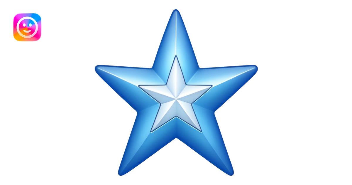 Create a verified badge a blue star with a white verified emoji | AI ...