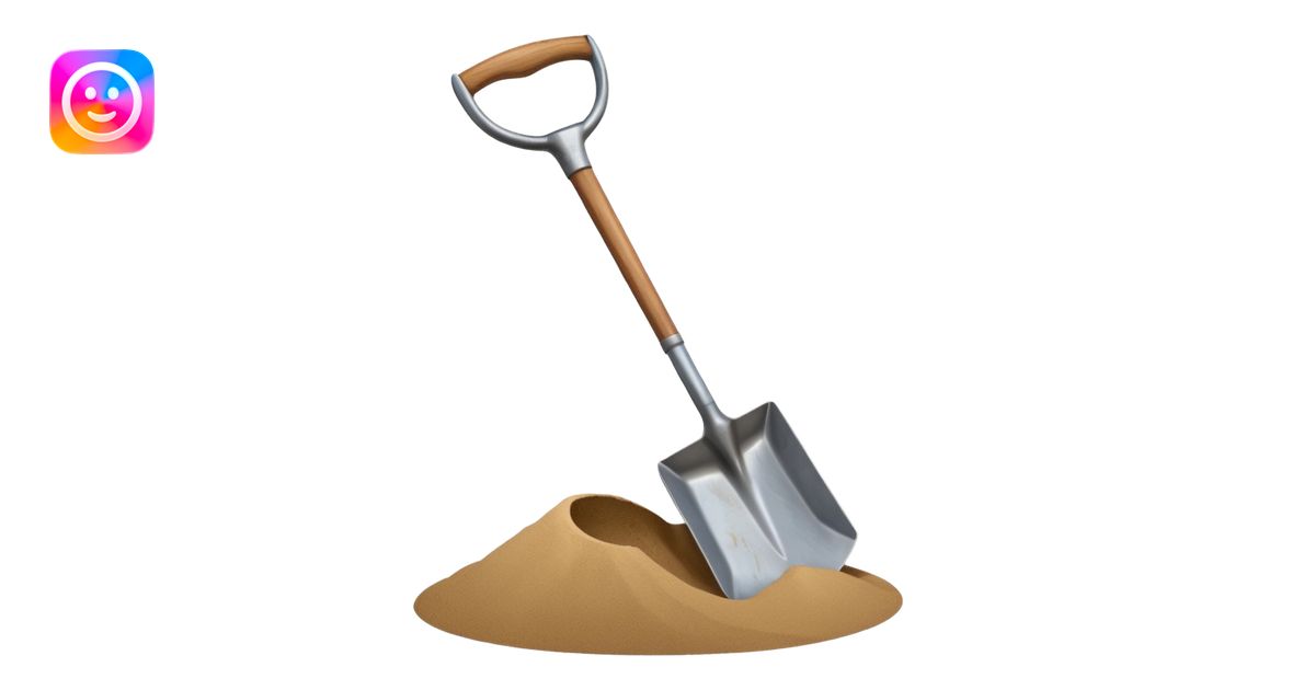 sand spade emoji | AI Emoji Generator