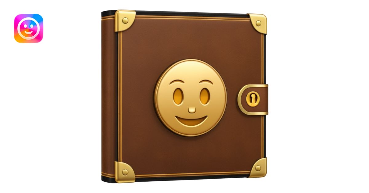trading card binder emoji | AI Emoji Generator