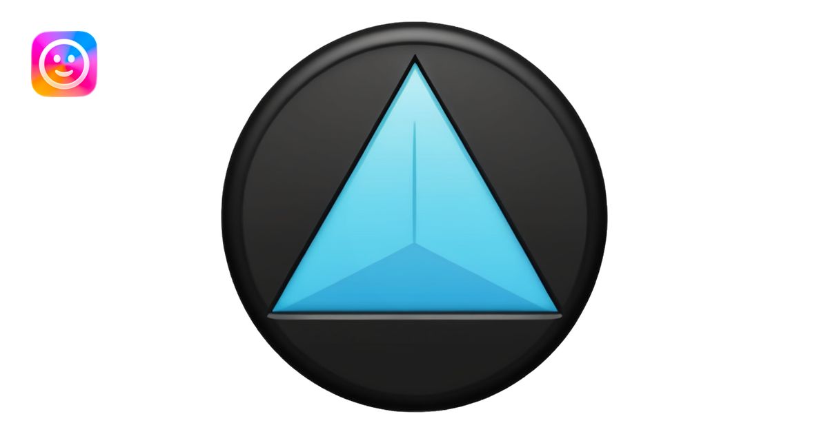 I want you to make a location symbol that's like a circle with a pointy ...