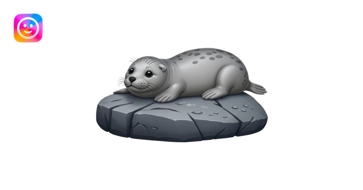 Harbor seal emoji | AI Emoji Generator