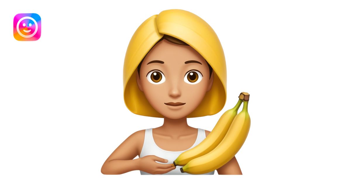 Sexy banana massage emoji | AI Emoji Generator