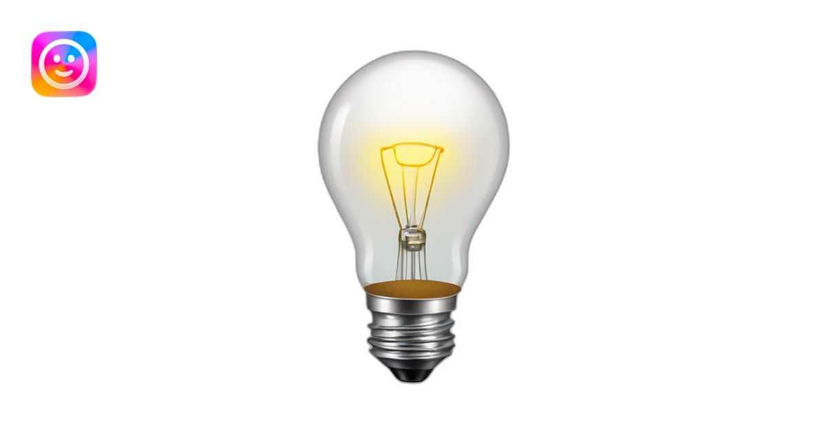 inventor lightbulb emoji | AI Emoji Generator
