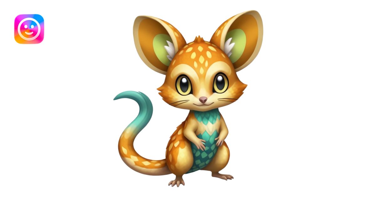 Shiny furry scaley Meloetta-Vernid-Trico-Gerbil-Genet-Pokémon-Fakémon ...