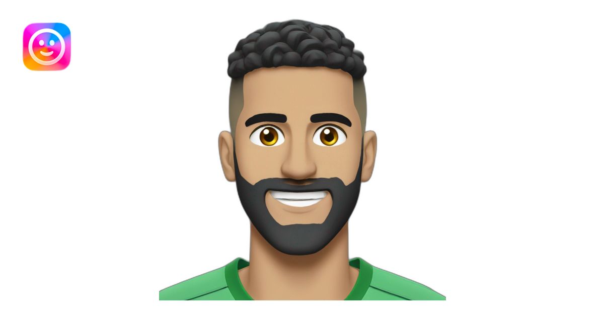 Riyad mahrez emoji | AI Emoji Generator