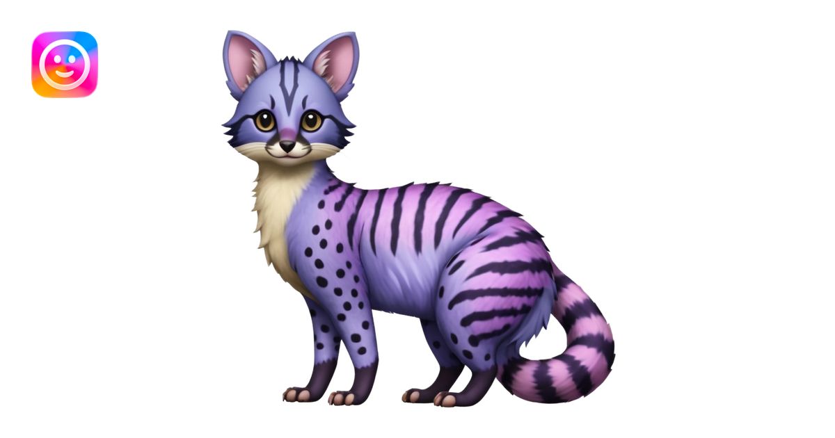 Beautiful fluffy elegant spotted dotted thick puffy hyper-realistic ...