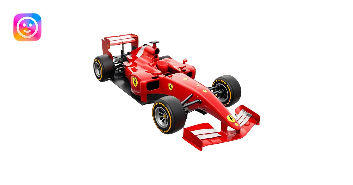 Ferrari formula 1 car emoji | AI Emoji Generator