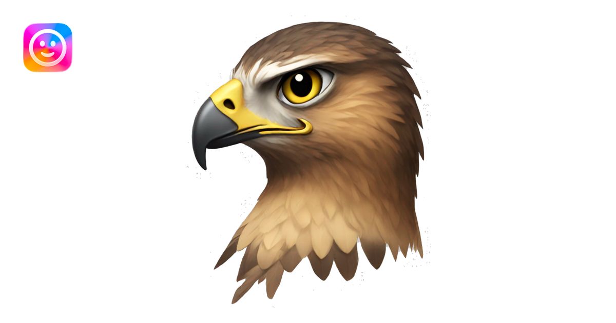 hawk emoji | AI Emoji Generator