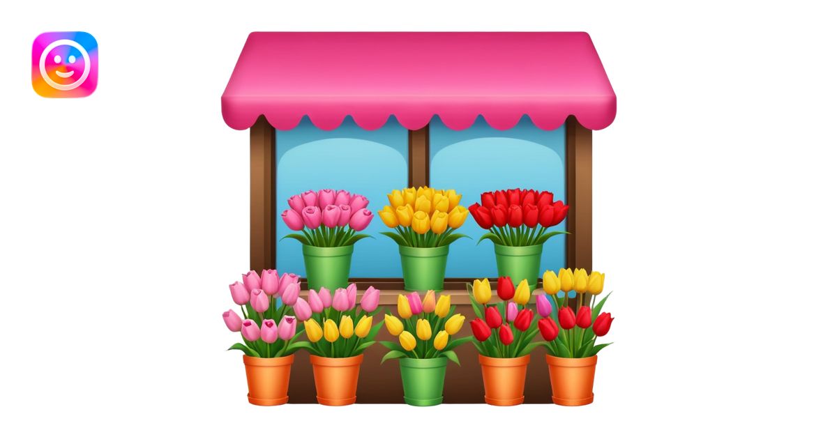 Flower Store emoji | AI Emoji Generator
