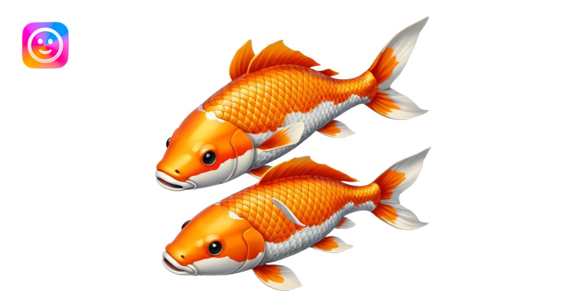 koi fish emoji | AI Emoji Generator