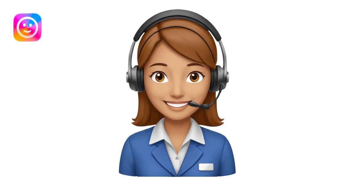 Sales women specialist in shipping emoji | AI Emoji Generator