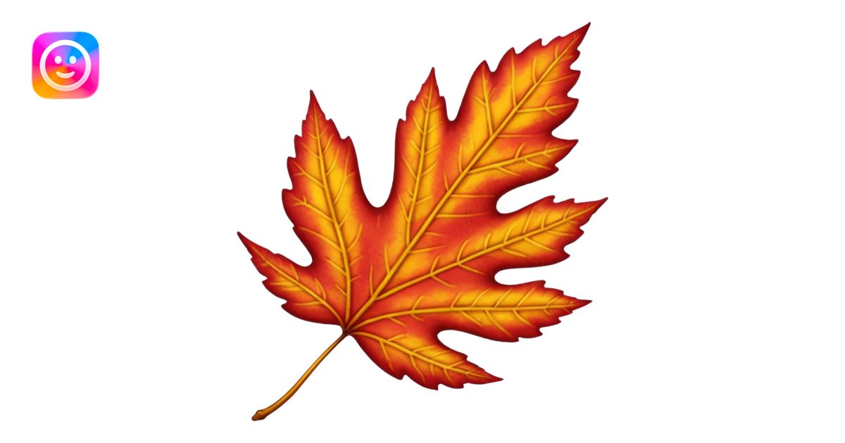 autumn leaf emoji | AI Emoji Generator