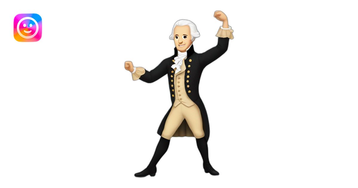 alexander hamilton black dancing emoji | AI Emoji Generator