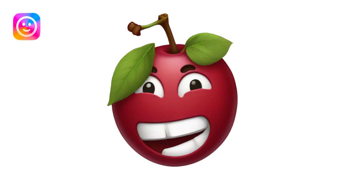 Cherry person emoji | AI Emoji Generator