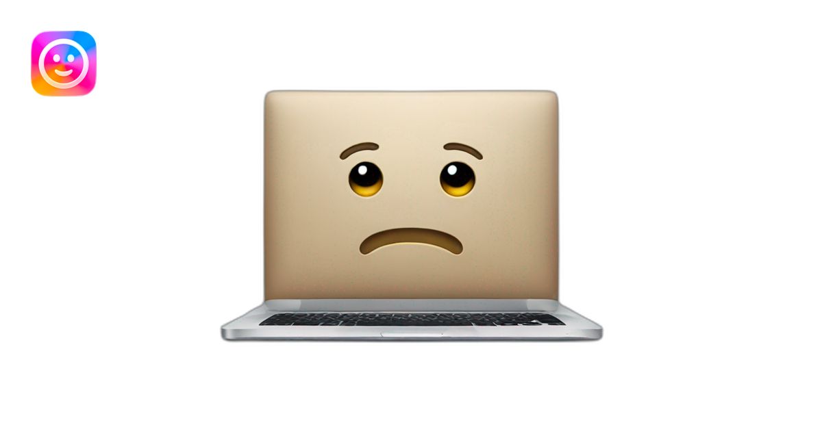 lost macbook emoji | AI Emoji Generator