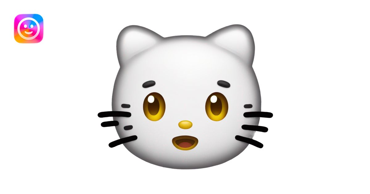 sad hello kitty emoji | AI Emoji Generator