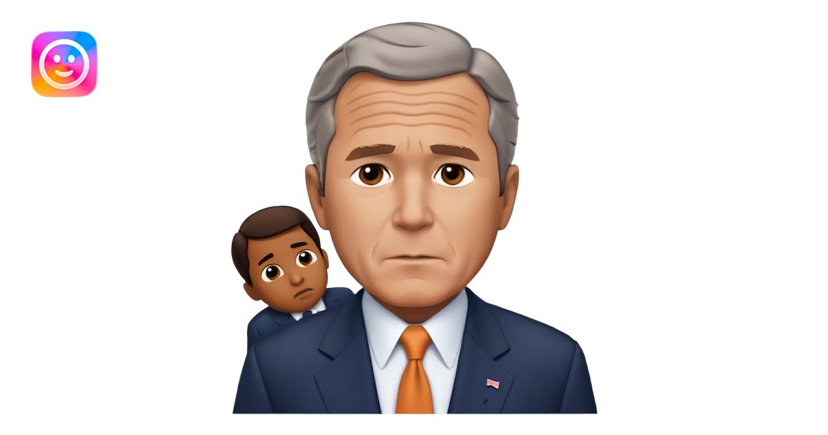emoji of the world trade center with a plane crashed into it and george ...