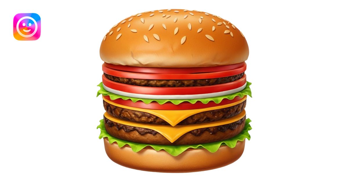 burger patty emoji | AI Emoji Generator