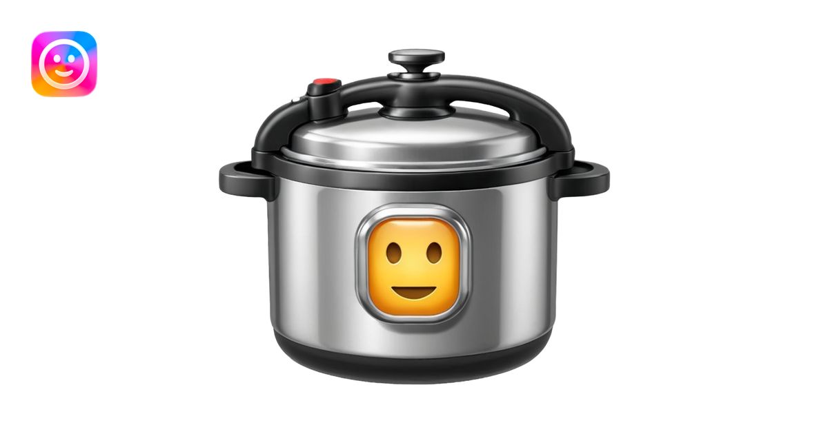 Create a imoji for pressure cooker emoji | AI Emoji Generator