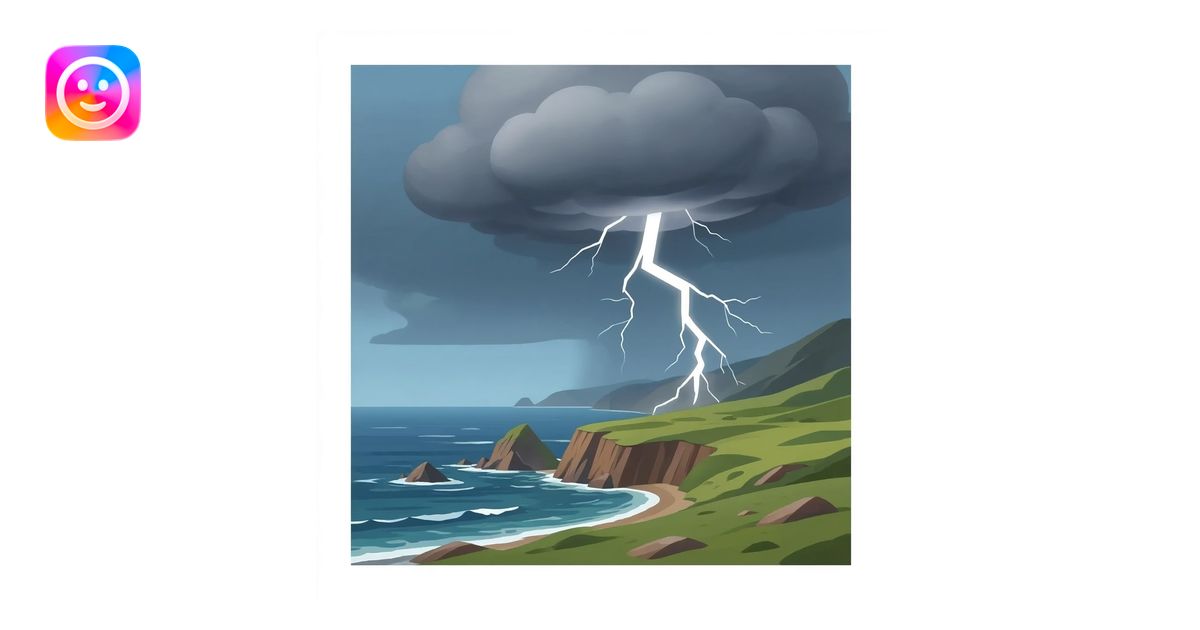 thunder storm emoji | AI Emoji Generator
