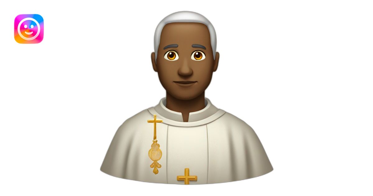 Sacerdote orando emoji | AI Emoji Generator