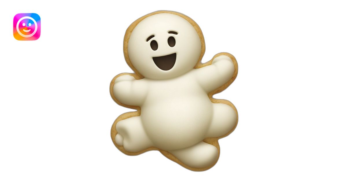 poking belly of Pillsbury dough boy emoji | AI Emoji Generator