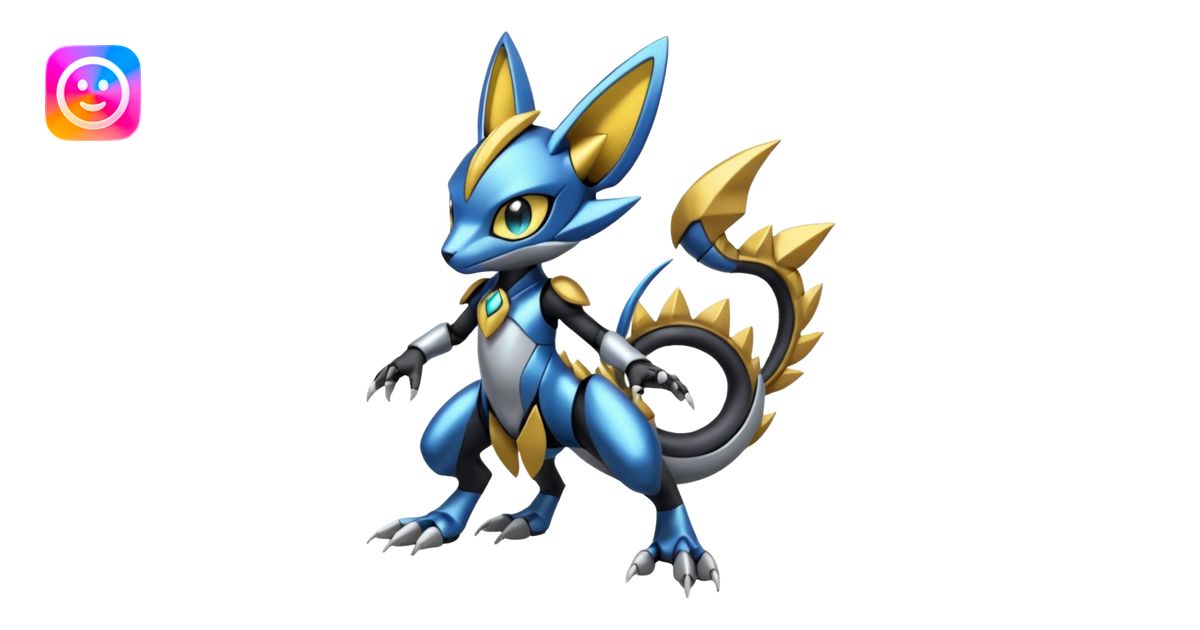 Modern Futuristic Cyber-Meloetta-Greymon-Greninja-Zeraora-Pokémon ...