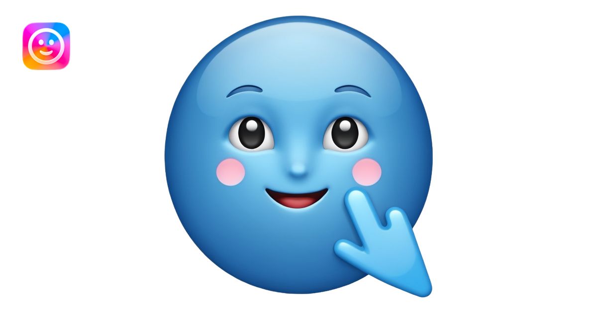 Verified logo (the blue check mare) emoji | AI Emoji Generator