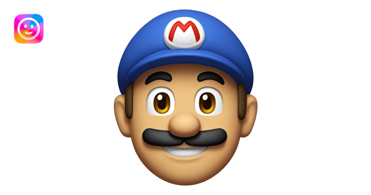 mario emoji | AI Emoji Generator