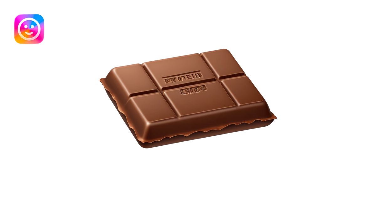 Protein bar emoji | AI Emoji Generator