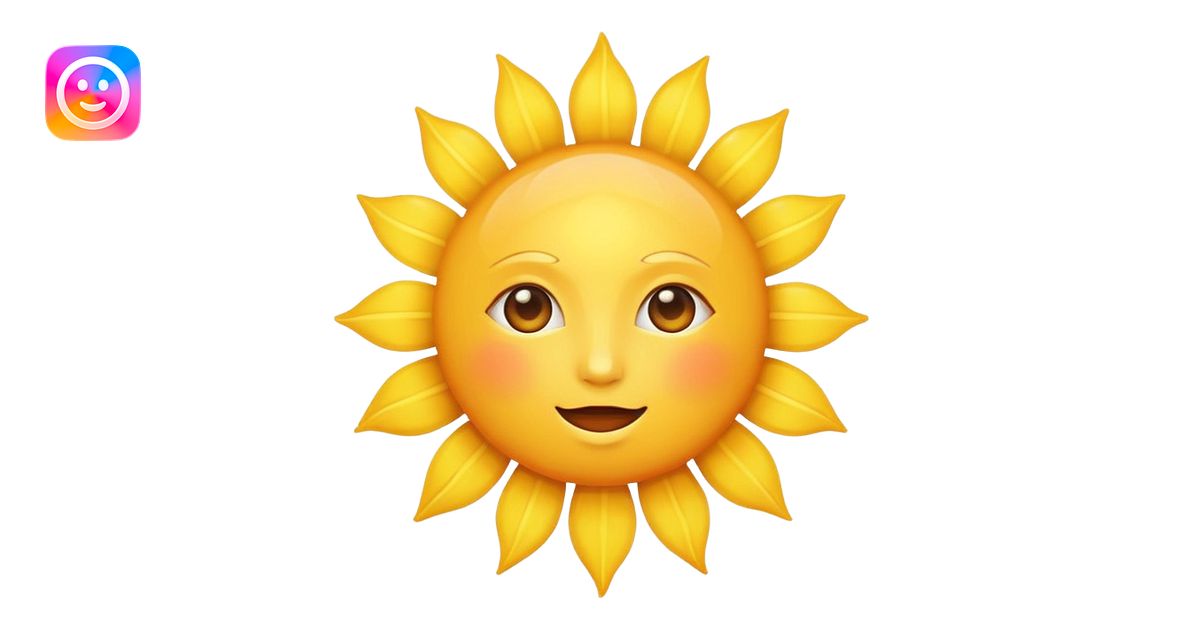 make a sun emoji | AI Emoji Generator