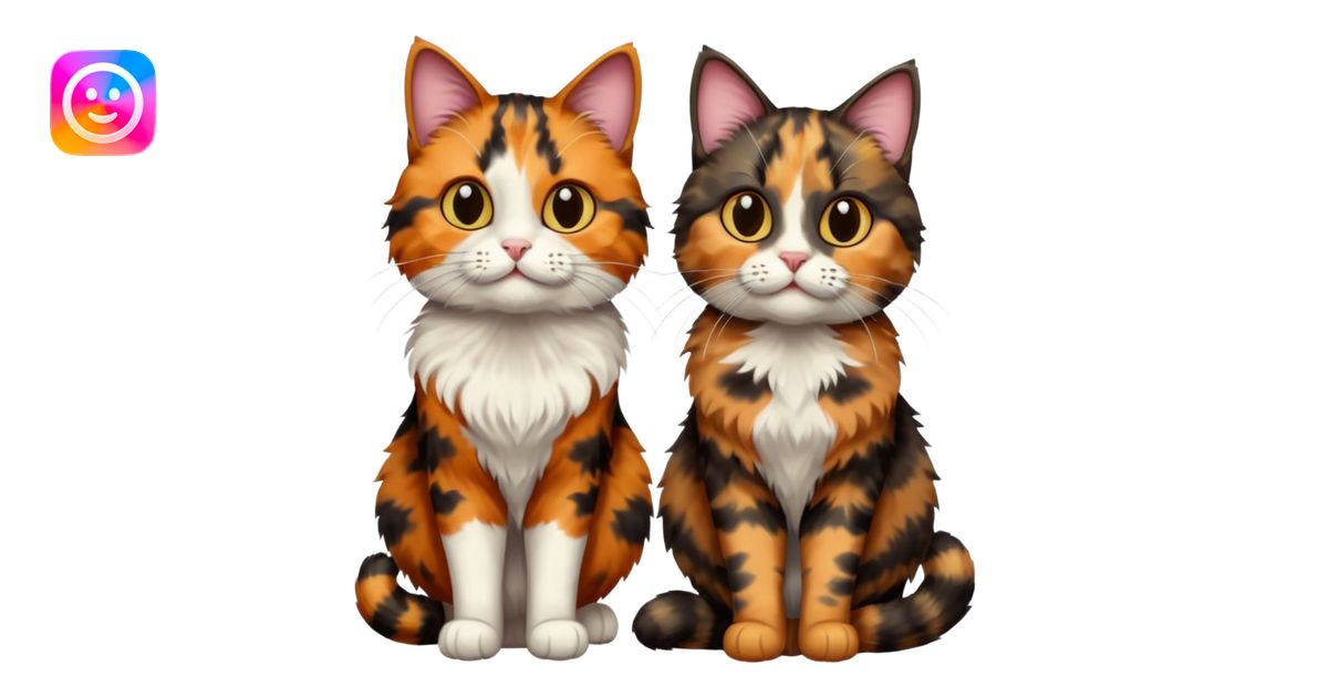 3 cats emoji | AI Emoji Generator