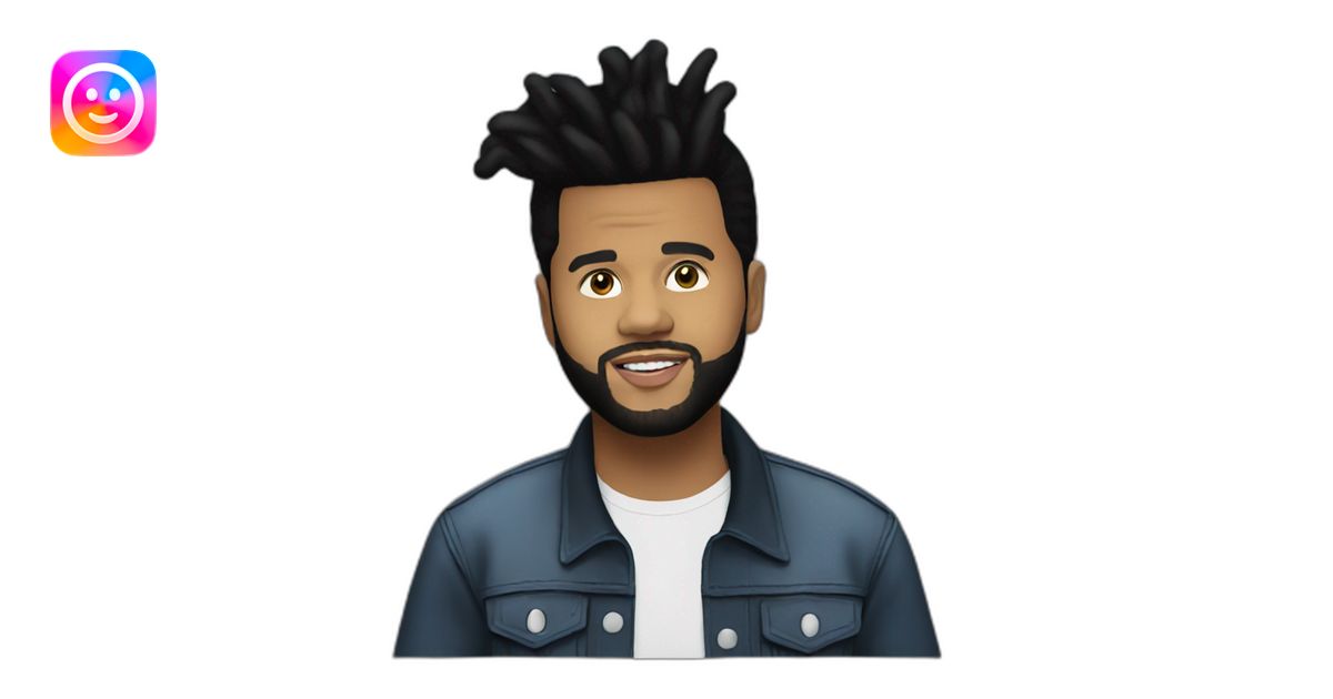 The Weeknd emoji | AI Emoji Generator