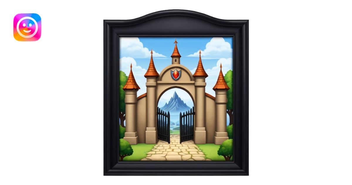 Neverwinter gate emoji | AI Emoji Generator