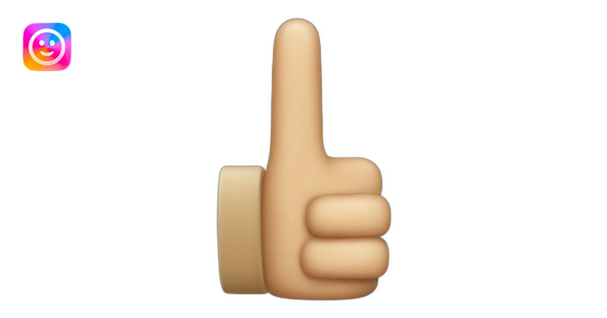 a thimble for a finger emoji | AI Emoji Generator