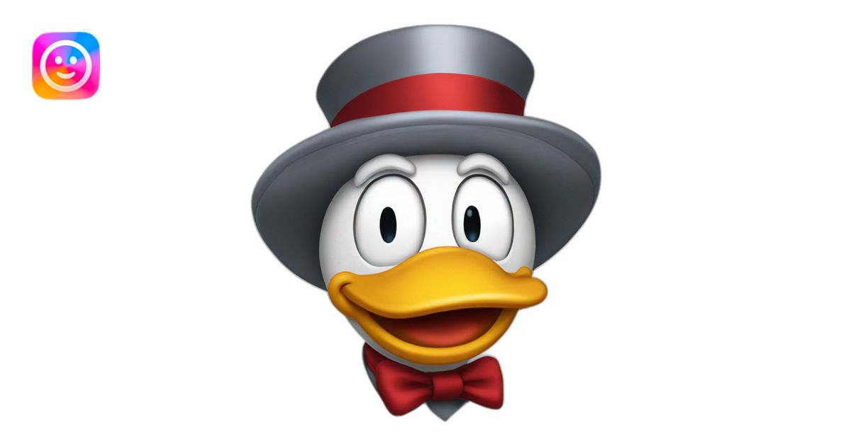 Scrooge mcduck emoji | AI Emoji Generator