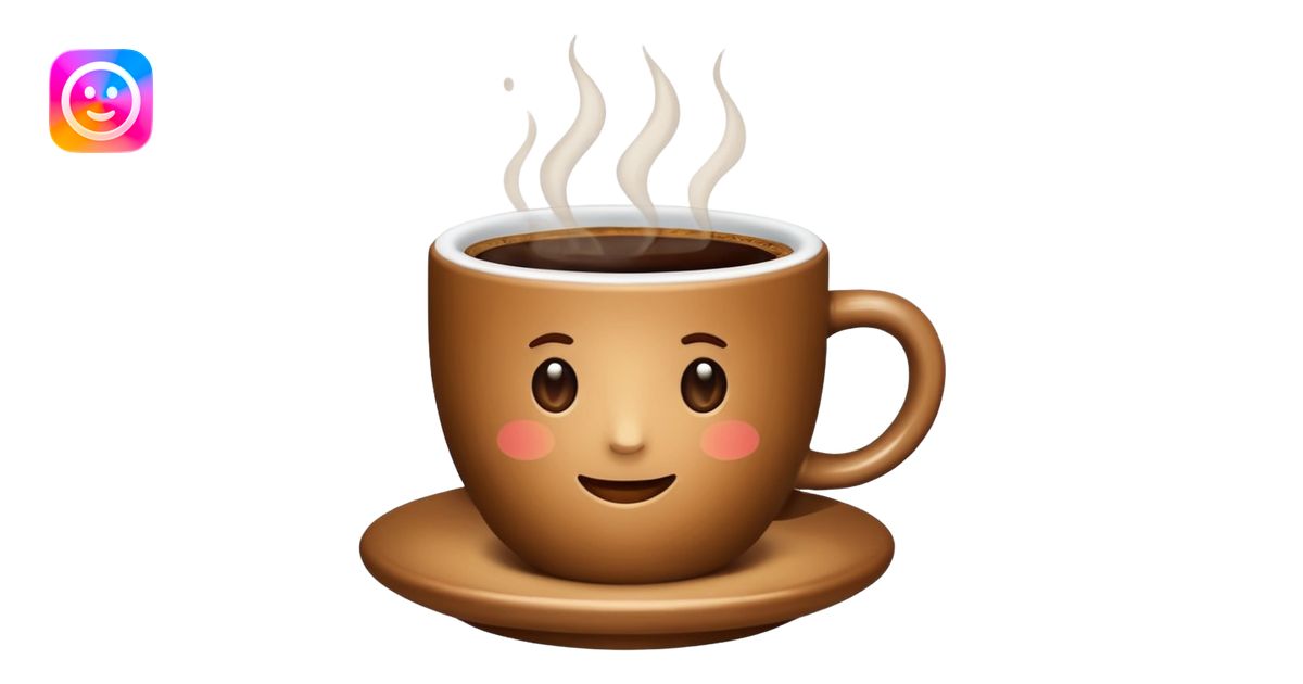 Enjoyed the catch up and the coffee emoji | AI Emoji Generator