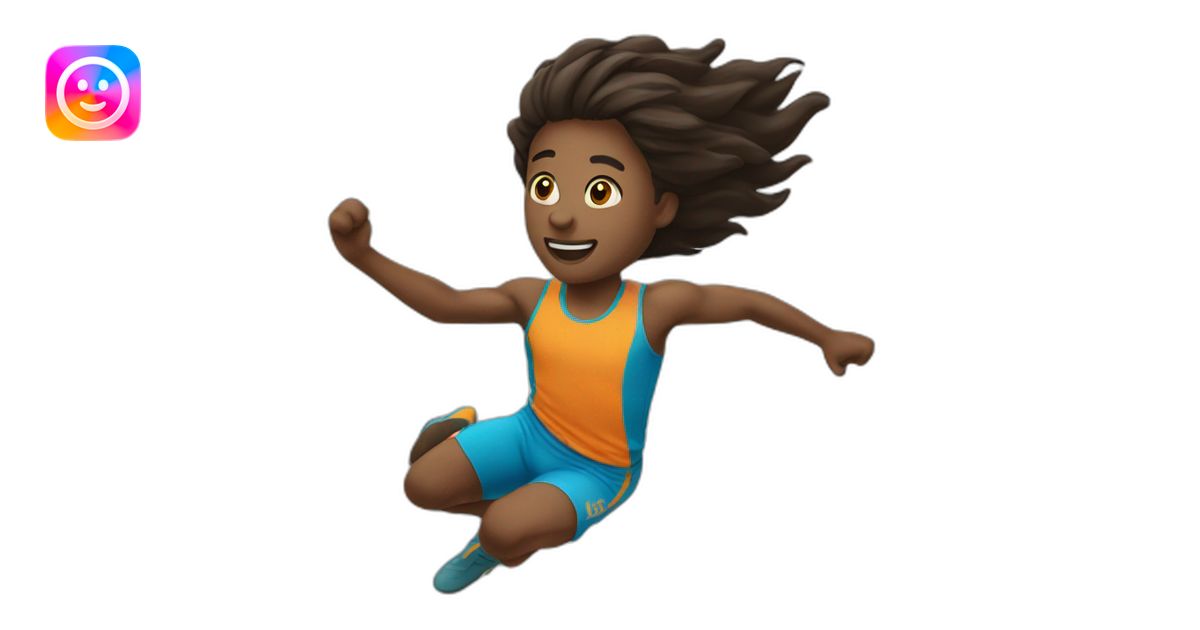 long jump emoji | AI Emoji Generator