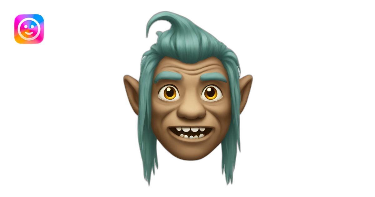 troll emoji | AI Emoji Generator