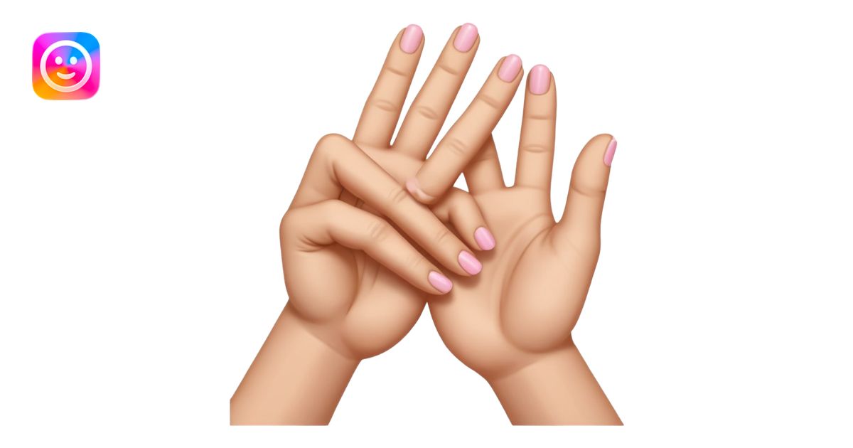 Pinky promise emoji | AI Emoji Generator