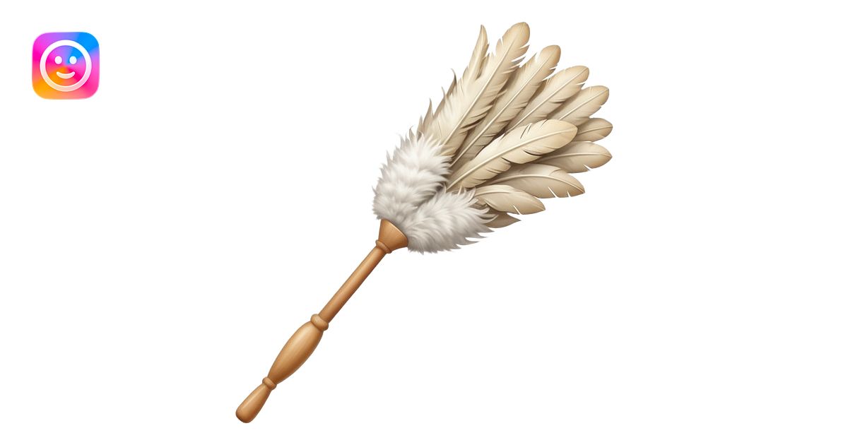 Feather Duster emoji | AI Emoji Generator