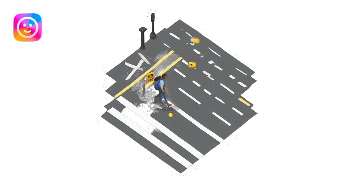 crosswalk emoji | AI Emoji Generator