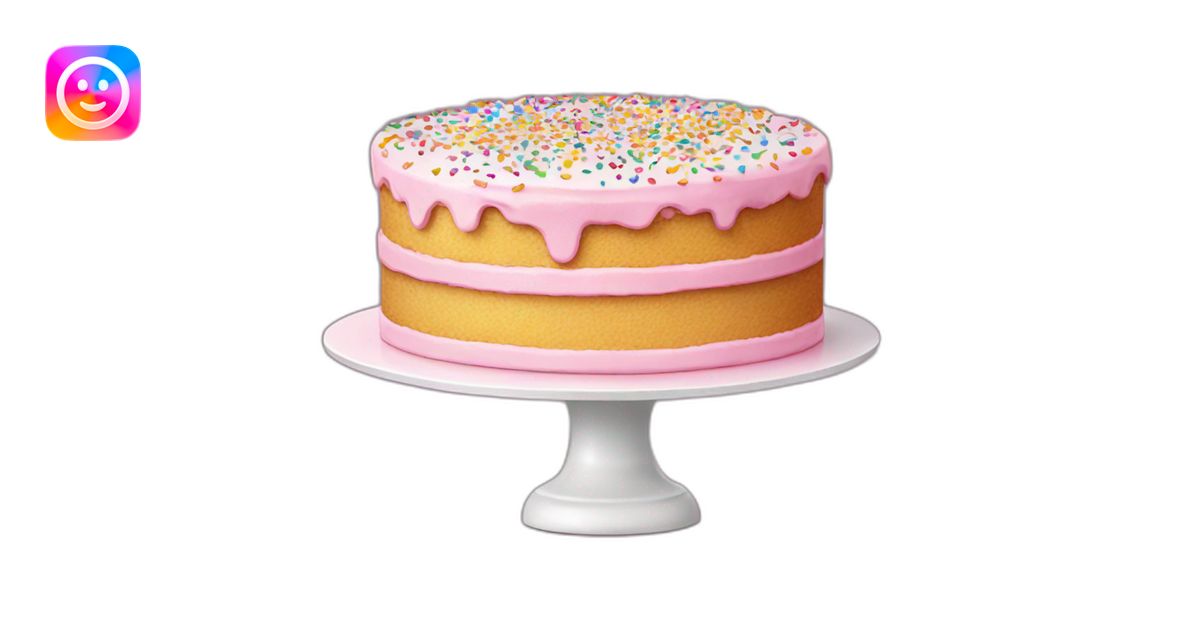 cake with sprinkles emoji | AI Emoji Generator